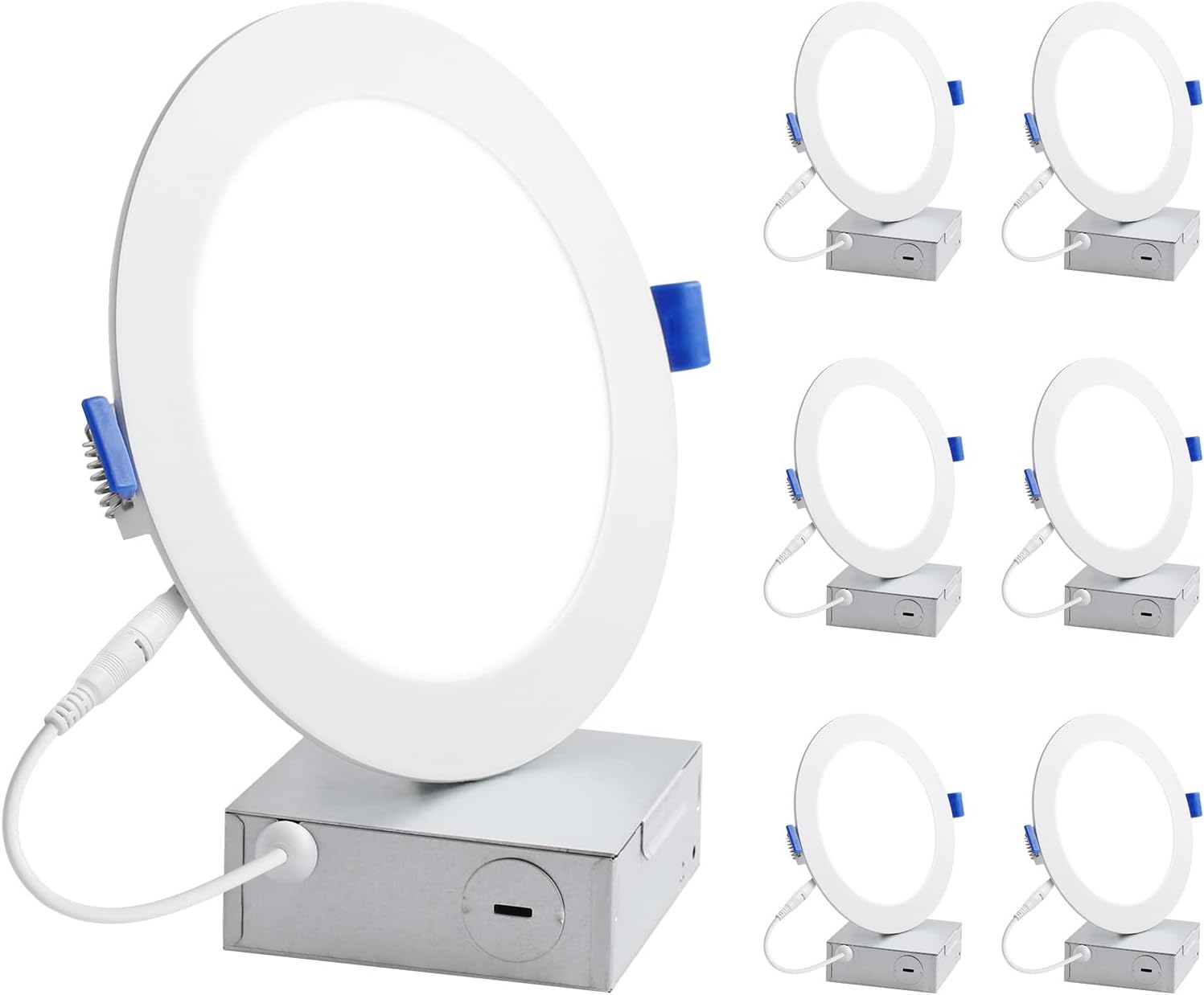 Lepro 6 Pack LED Recessed Lighting Fixtures Dimmable – Lepro US