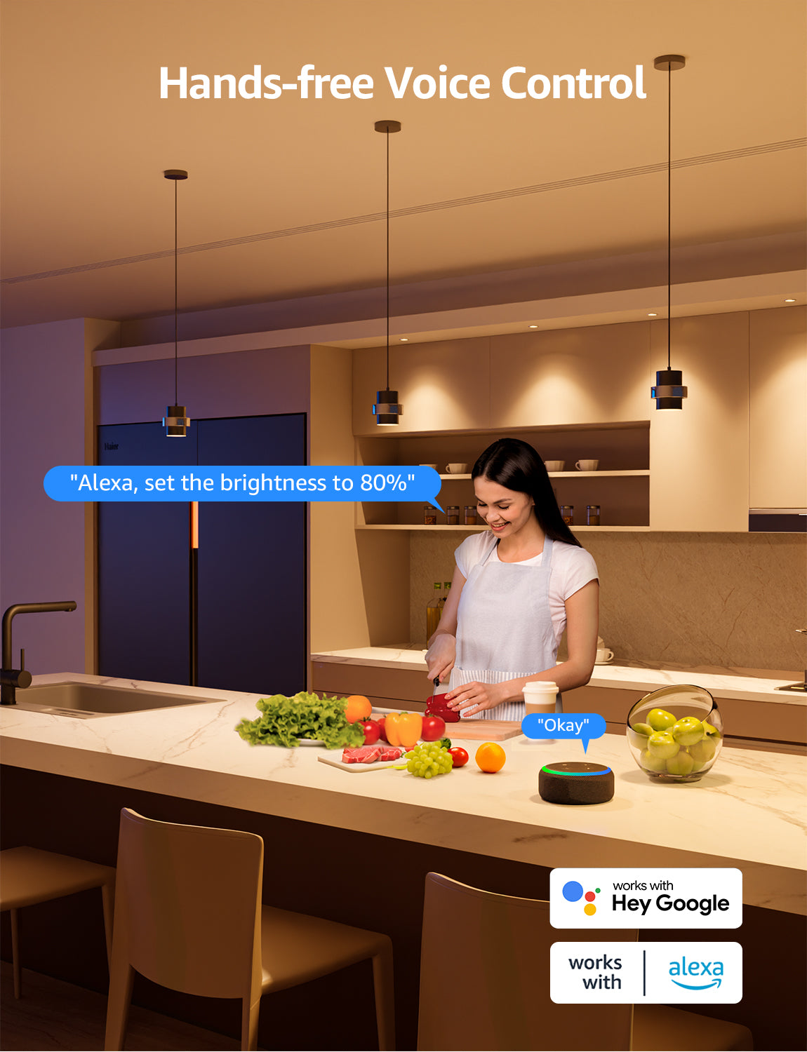 Lepro BG1 AI Smart Bulbs | GU10 RGB Smart Bulbs with Voice Control ...