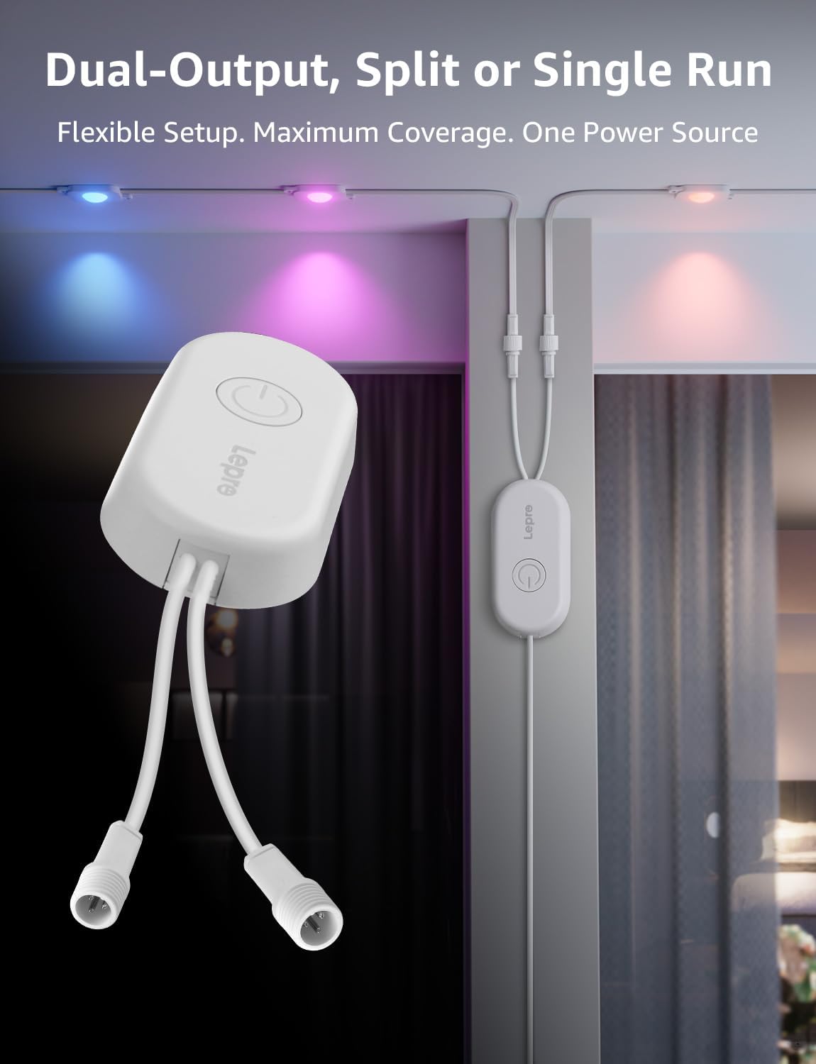 Lepro EE1 AI-Powered Permanent Outdoor Lights – Lepro US