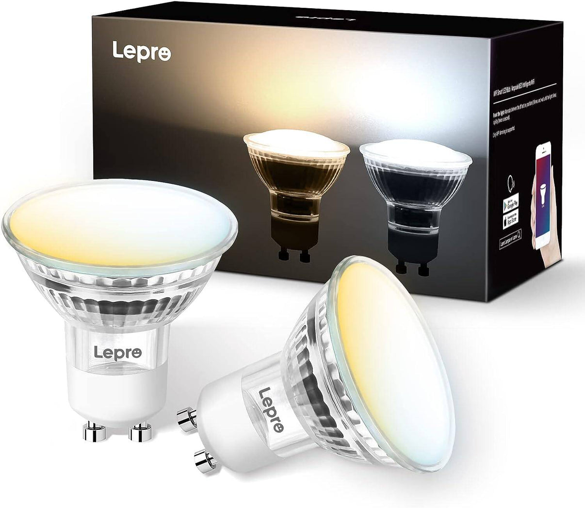 Lepro GU10 LED Bulbs 4 Pack – Lepro US