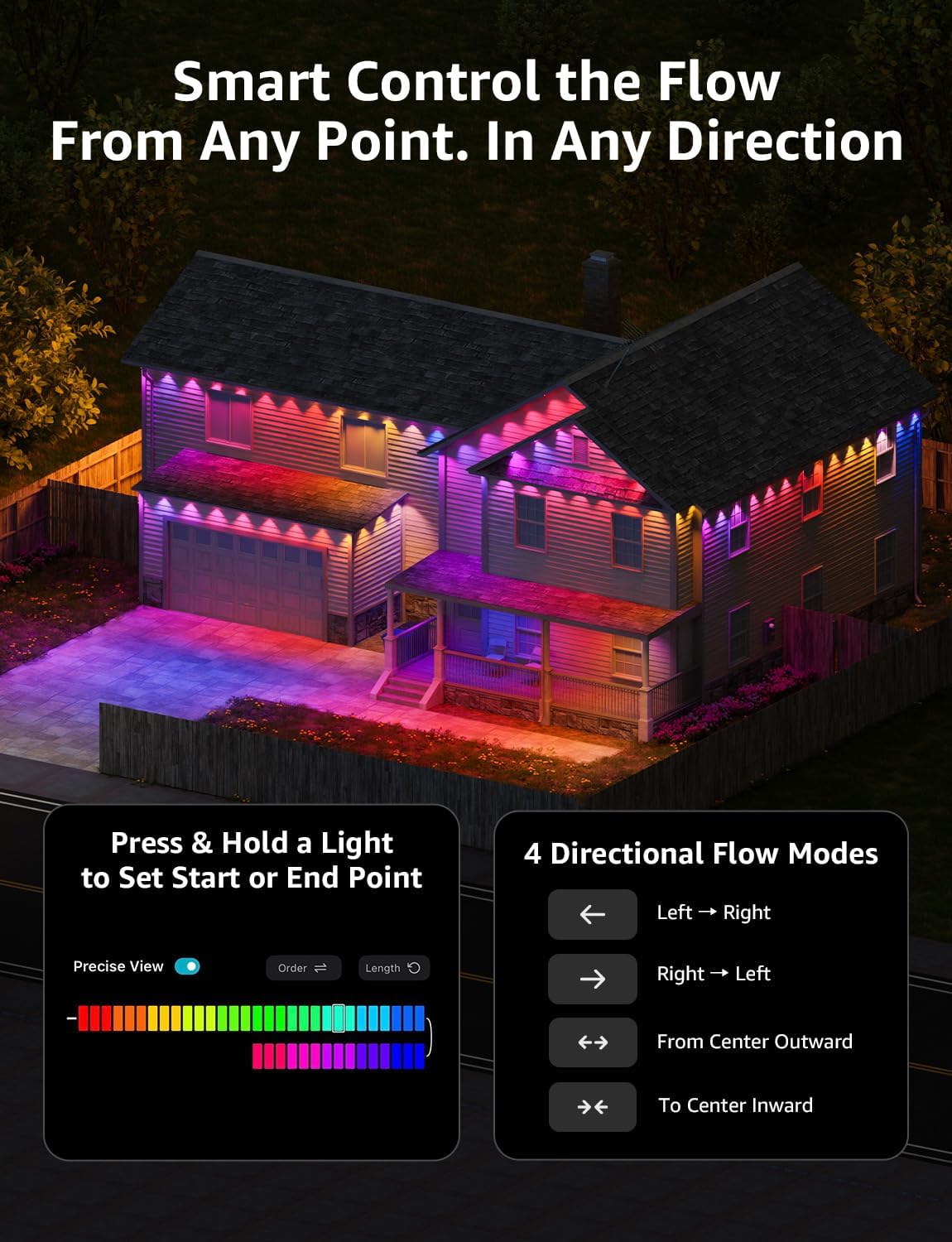Lepro EE1 AI-Powered Permanent Outdoor Lights – Lepro US